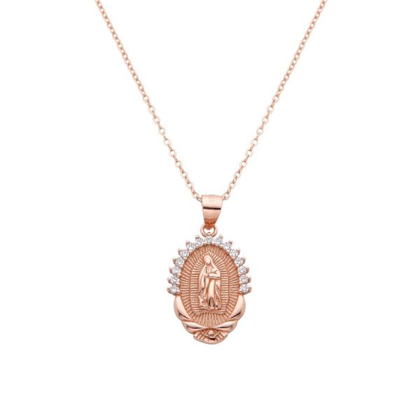 Cadena Con Dije Virgen De Guadalupe Joyas Nelly